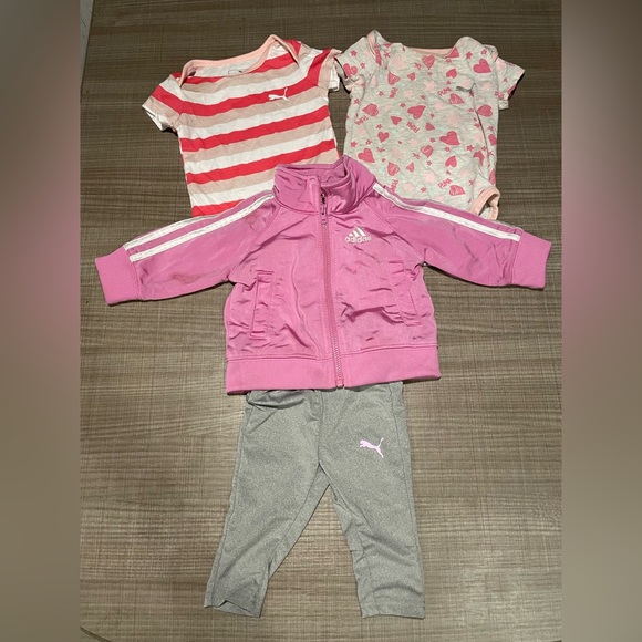 Puma | Matching Sets | Puma Bundle Set With Adidas Zip Sweater | Poshmark